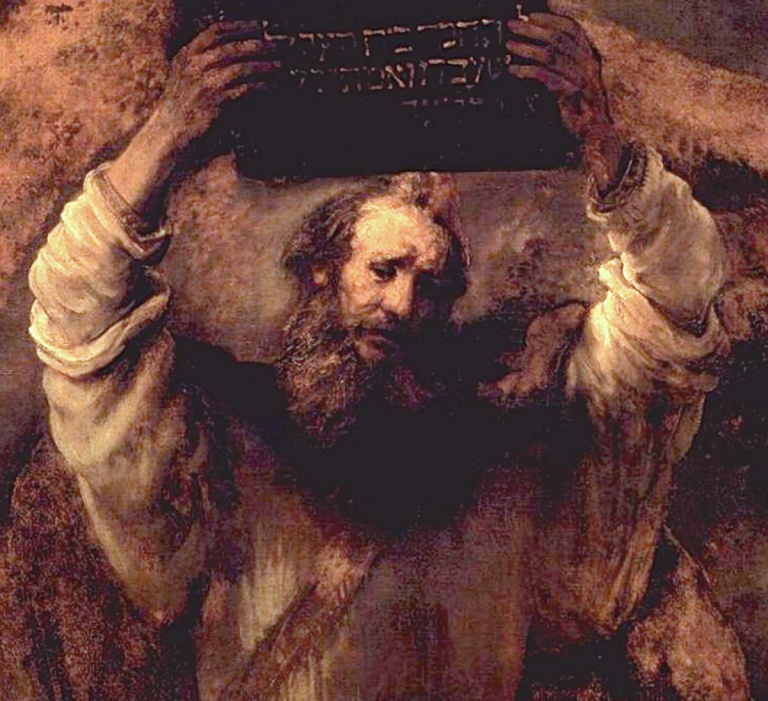 Rembrandt In Berlin - Moses Breaking The Tablets Of The Law