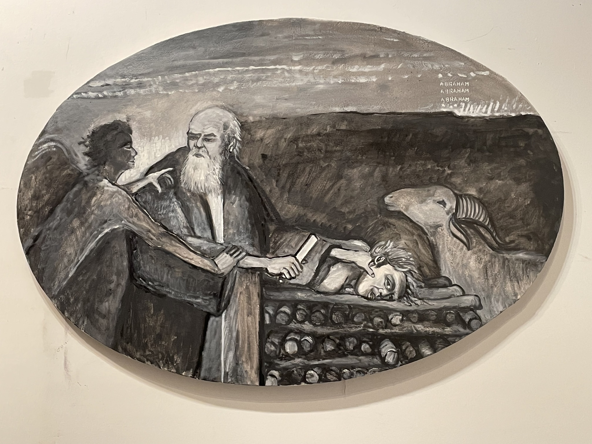 Akeidah Caravaggio - Richard McBee